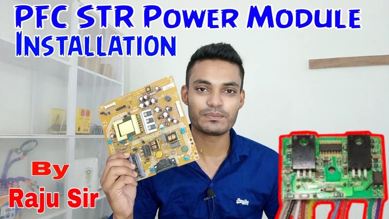 Double FET STR power module installation in Sony PFC power supply - YouTube