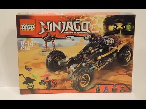 Recenzja zestawu LEGO NINJAGO 70589 - YouTube