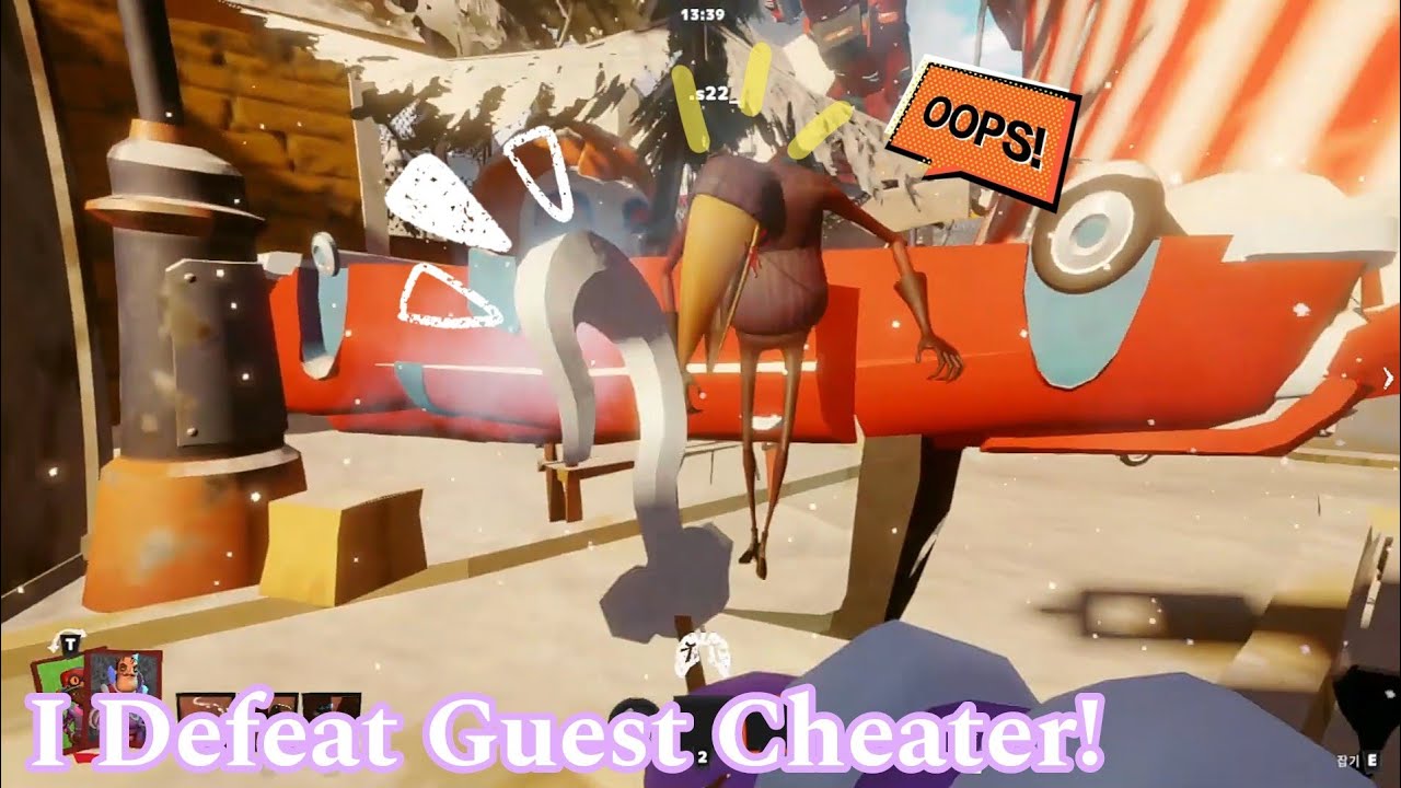 I DEFEAT GUEST CHEATER IN SECRET NEIGHBOR😺 - YouTube