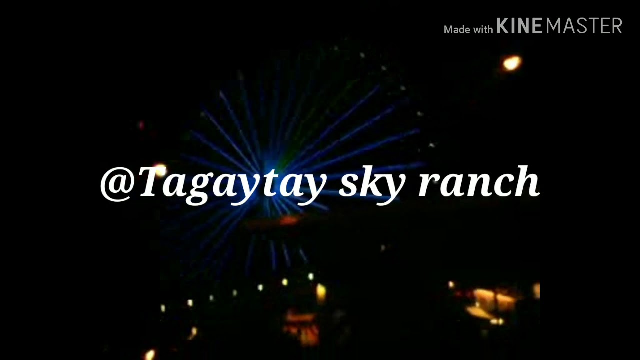 Tagaytay view at night - YouTube