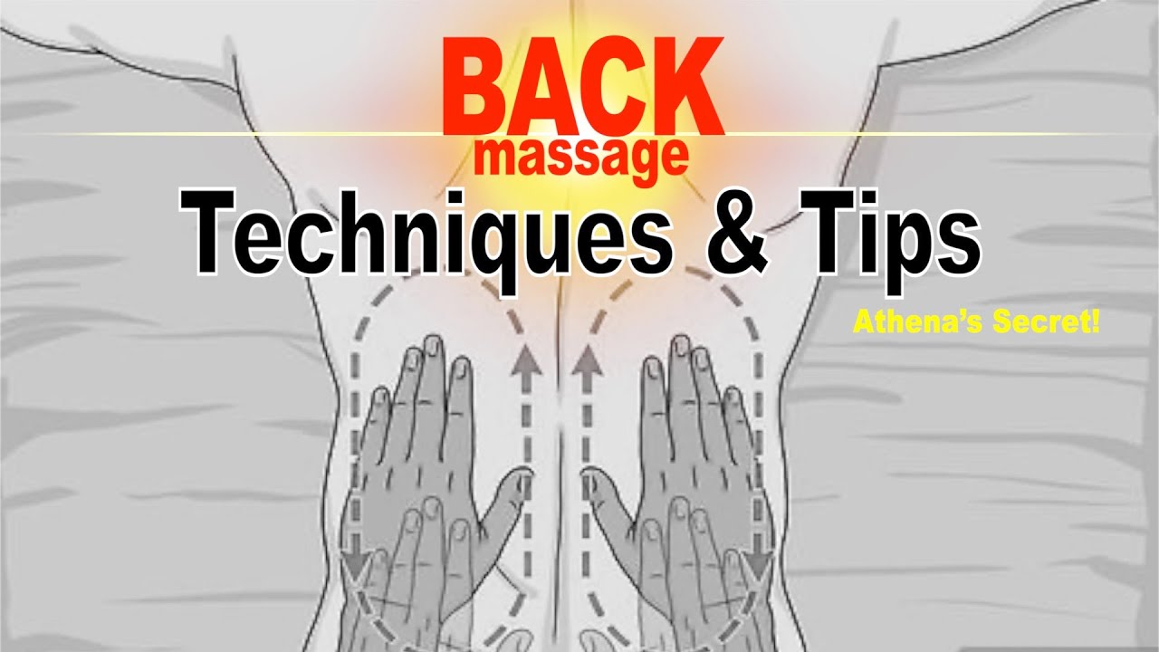 What are the techniques of back massage - Athena Secrets - YouTube