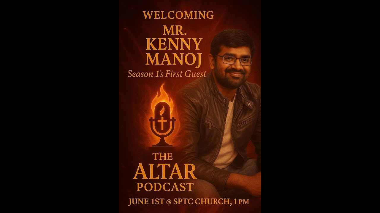 THE ALTER PODCAST - SEASON 1st FIRST GUEST | 1ST JUNE 2025 @ 1:00PM ...