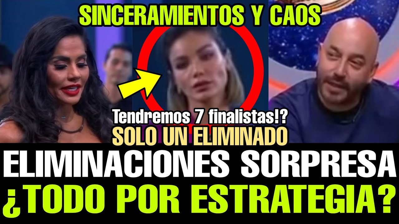 😱 ULTIMA HORA ELIMINACIONES SORPRESA ¿TODO POR ESTRATEGIA? SINCERAMIE ...