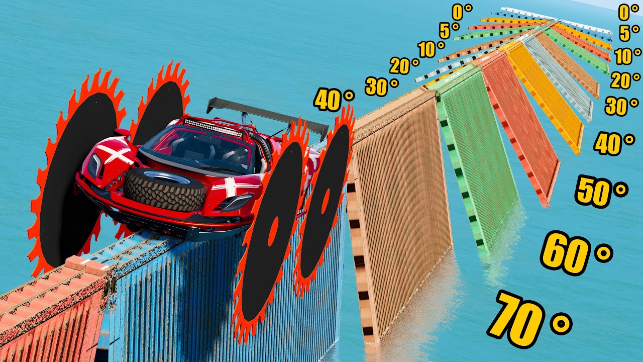 Decrease Lift Angle of Tapering Сars Platform - Beamng drive - YouTube