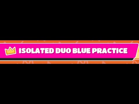 Isolated Duo Blue - Custom Map - Code in Description (Practice Roll Off ...