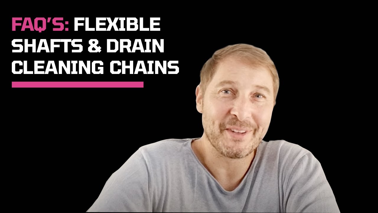Common questions about flexible shafts & drain cleaning chains - YouTube