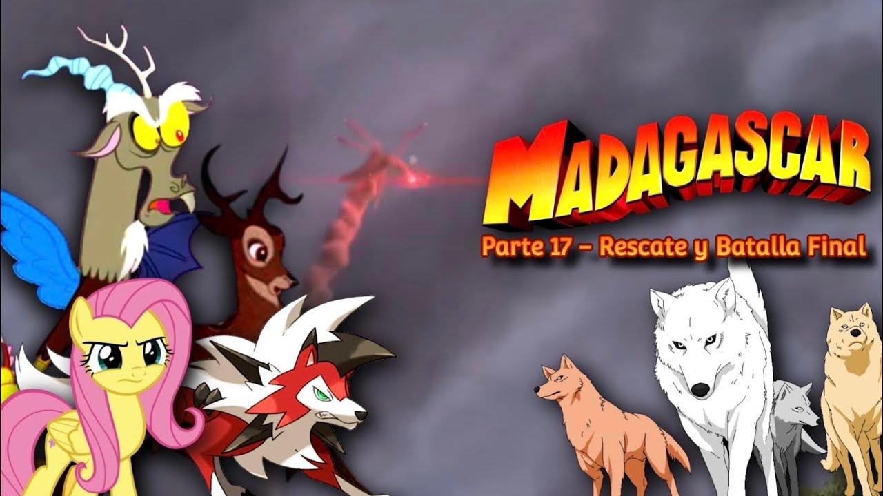 Madagascar (Leabo Production) | Parte 17 - Rescate y Batalla Final ...