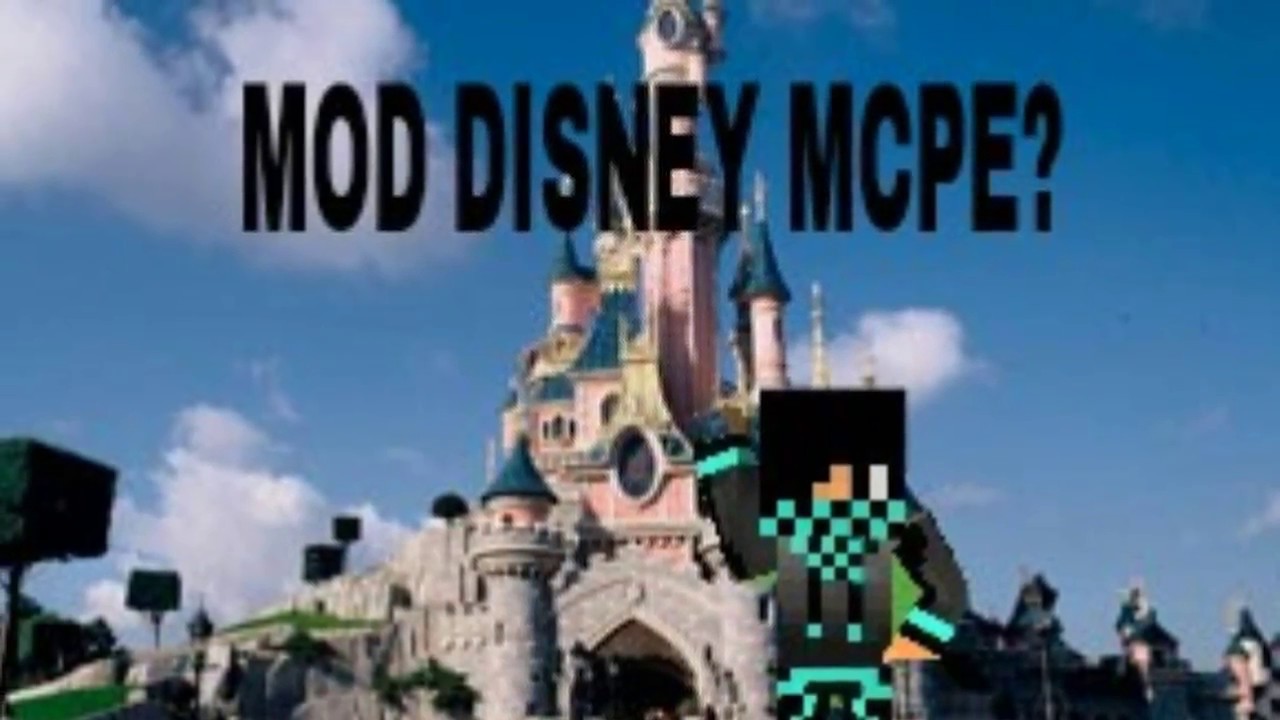 MINECRAFT PE : MOD DISNEY - YouTube