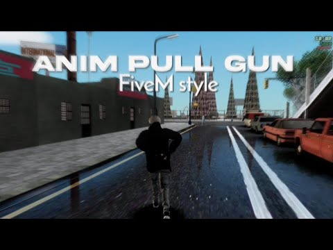 SHARE - anim pull gun fivem style | GtaSA - YouTube