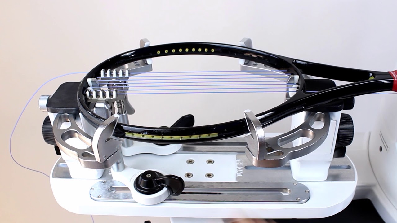 TOURNA 600 ES Stringing Machine - YouTube