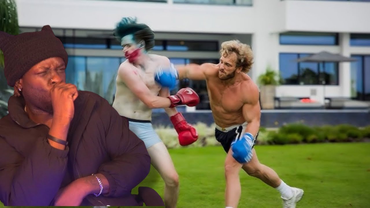 Logan Paul Knocked Out A Hater Who Showed Up At His House - YouTube