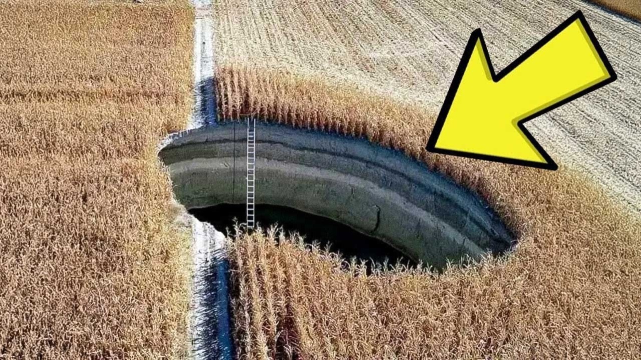 Farmer Finds Hole In His Land - When He Goes In, He Is Forced To Call ...