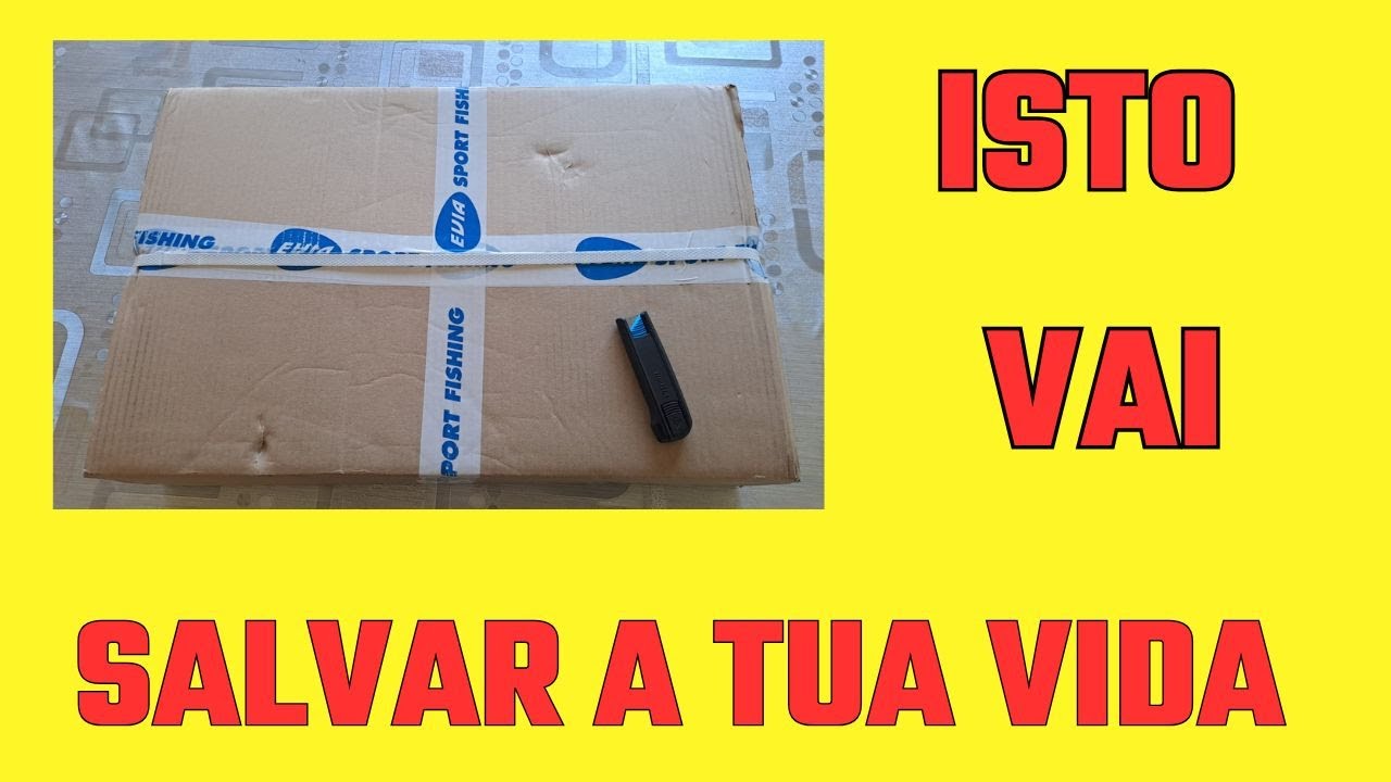 UNBOXING que vai SALVAR a tua VIDA - YouTube
