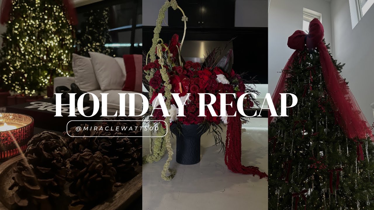 HOLIDAY RECAP (VLOGMAS) - YouTube