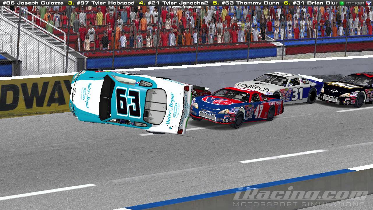 My worst and most realistic IRacing crash - YouTube