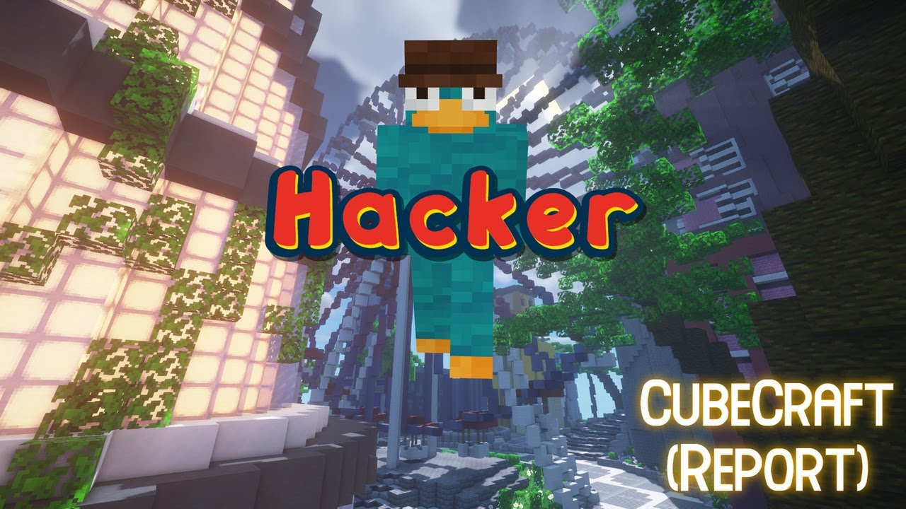 First Hacker Detection - (GroznaMalpa2) hacking in CubeCraft ...