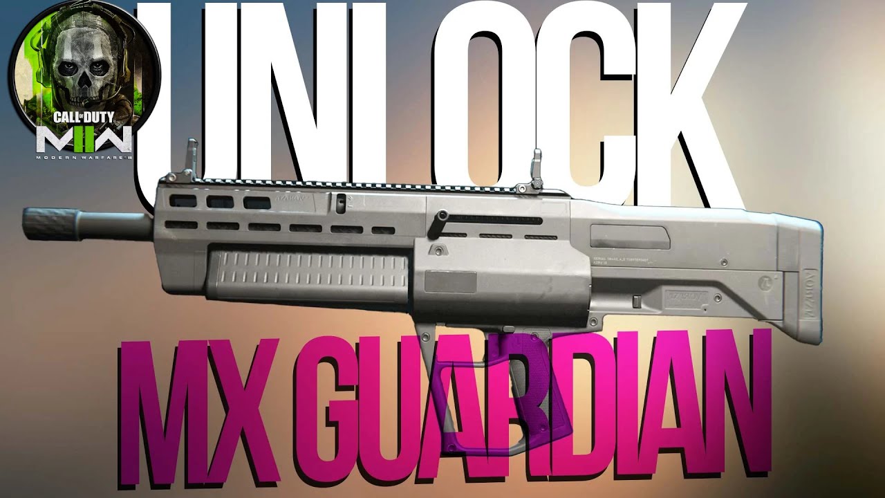 Unlocking The New MX Guardian Shotgun - Call of duty Modern Warfare 2 ...