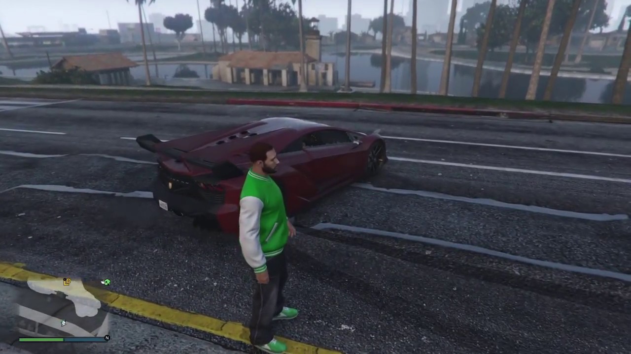 GTA 5 Online - Standing Front Flip! - YouTube