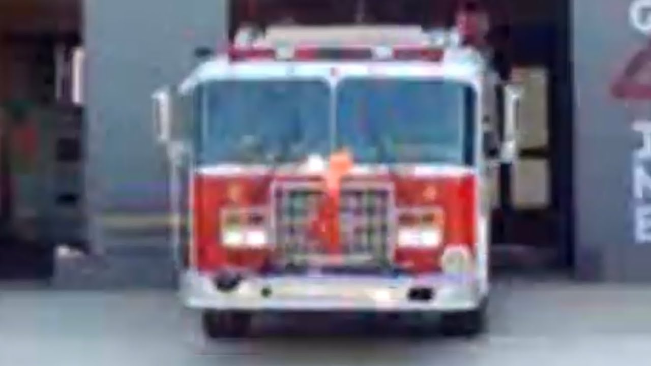 (Screaming Q) DCFD engine 4 responding - YouTube