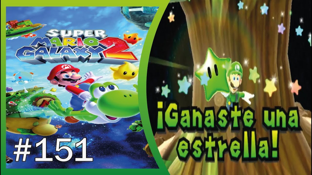 Super Mario Galaxy 2 | #151 | Luigi y La Primera Estrella Verde de la ...
