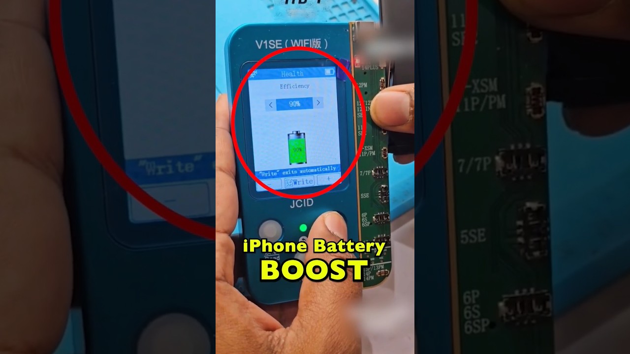 iPhone Battery boost scam se bache 😱🚀💯 #iphone #techplusgadgets # ...