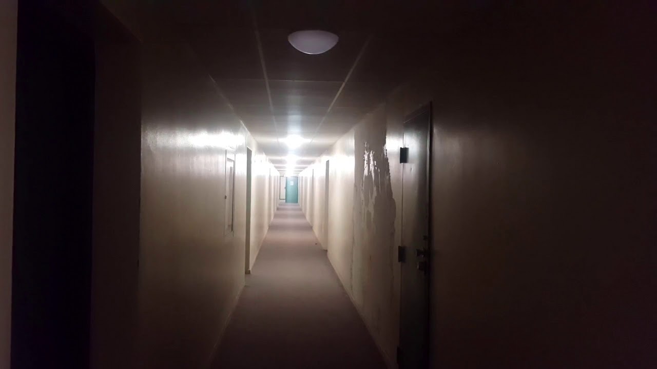 hallway, dark, corridor, dim, mystery, scary, path, hall, old, walls ...