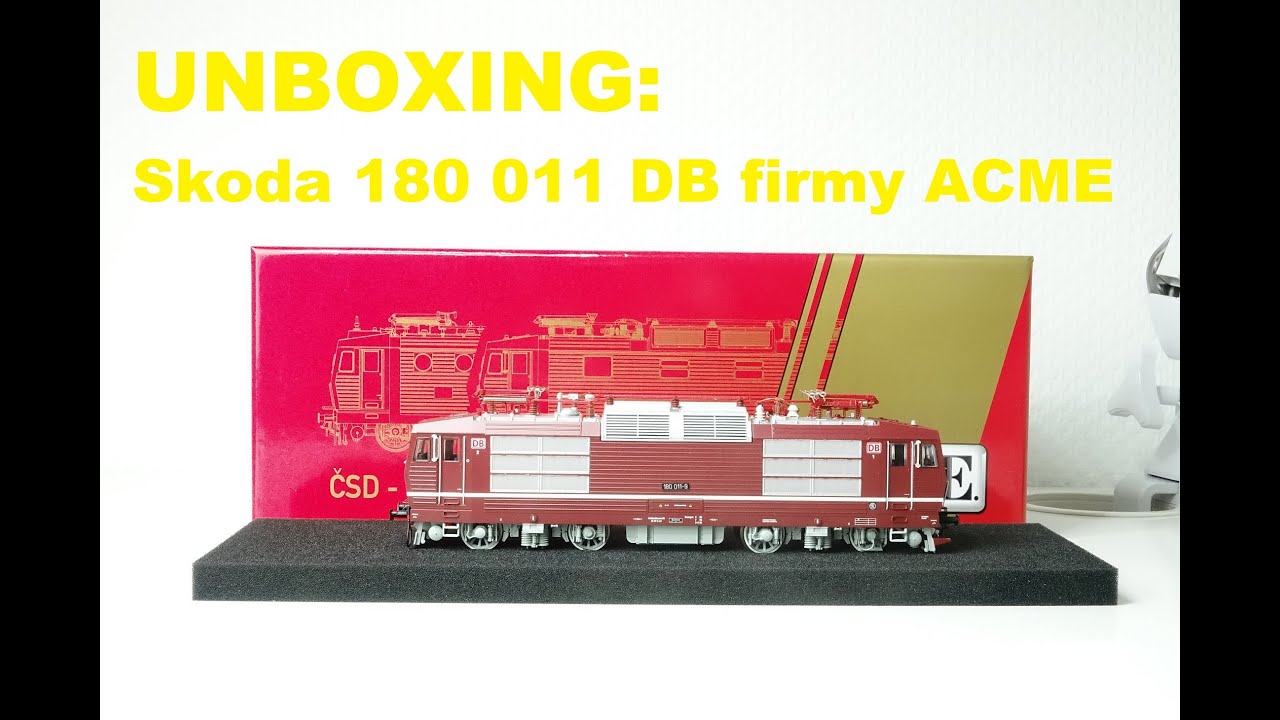UNBOXING: Skoda 180 011 DB firmy ACME - YouTube
