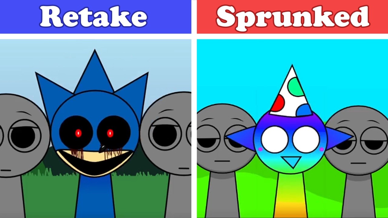 Bonus characters! Incredibox Sprunki Retake vs Sprunked - YouTube