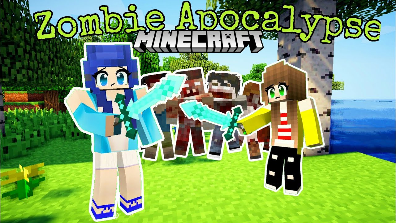 One night escaping from the Zombie Apocalypse in Minecraft! #minecraft ...