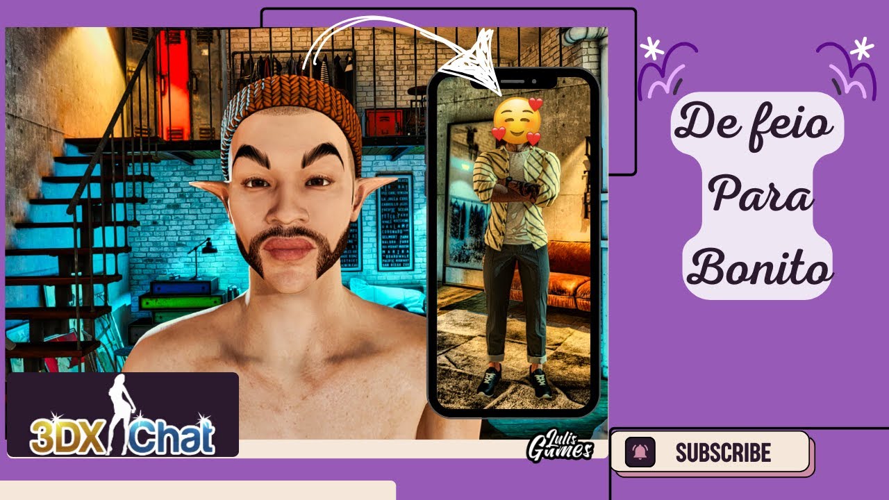 UGLY TO BEAUTIFUL | 3D CHAT | GAME OFICIAL 🔞 #3dx - YouTube