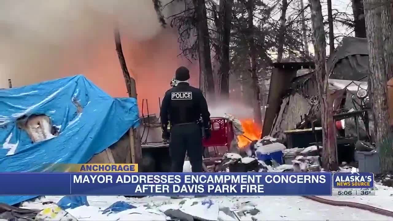 After homeless camp fire, clearing Davis Park not a simple process ...