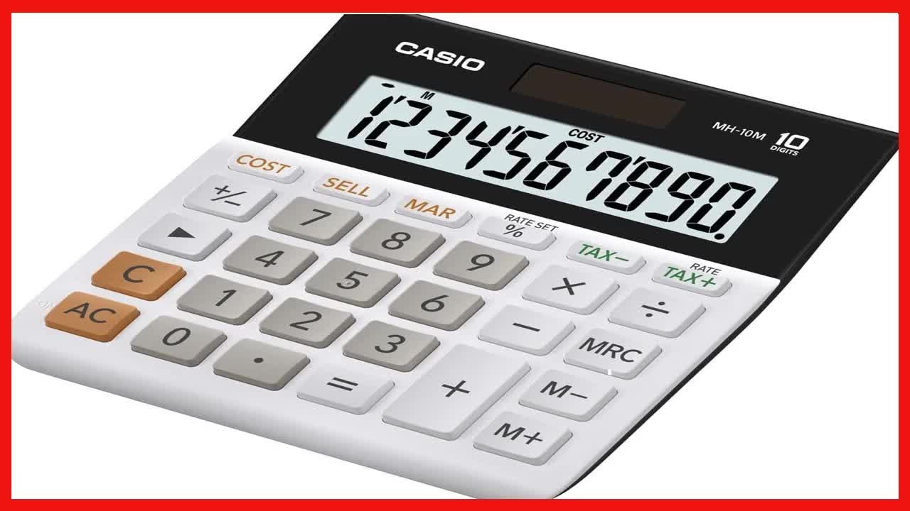 Great product - Casio MH-10M, Min-Desktop Standard Function Calculator ...
