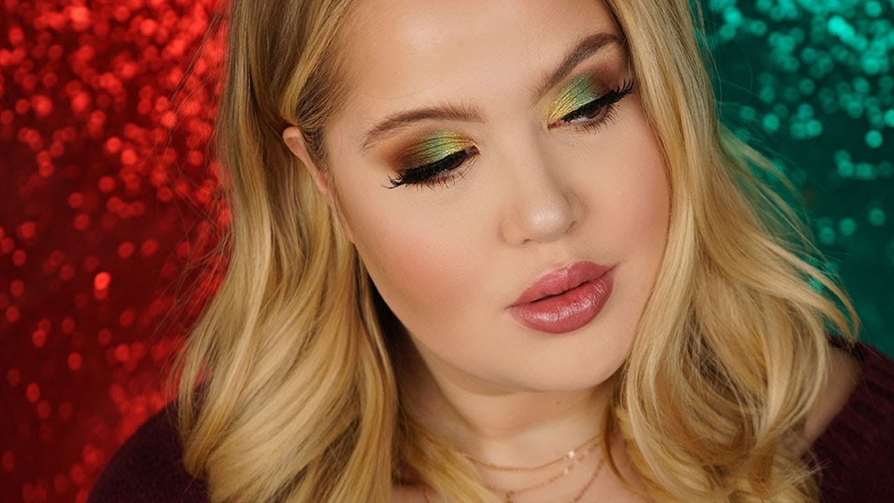 FULL FACE DROGERIE CHRISTMAS MAKE-UP 🎄 ️ ️ | Anna Lippke - YouTube