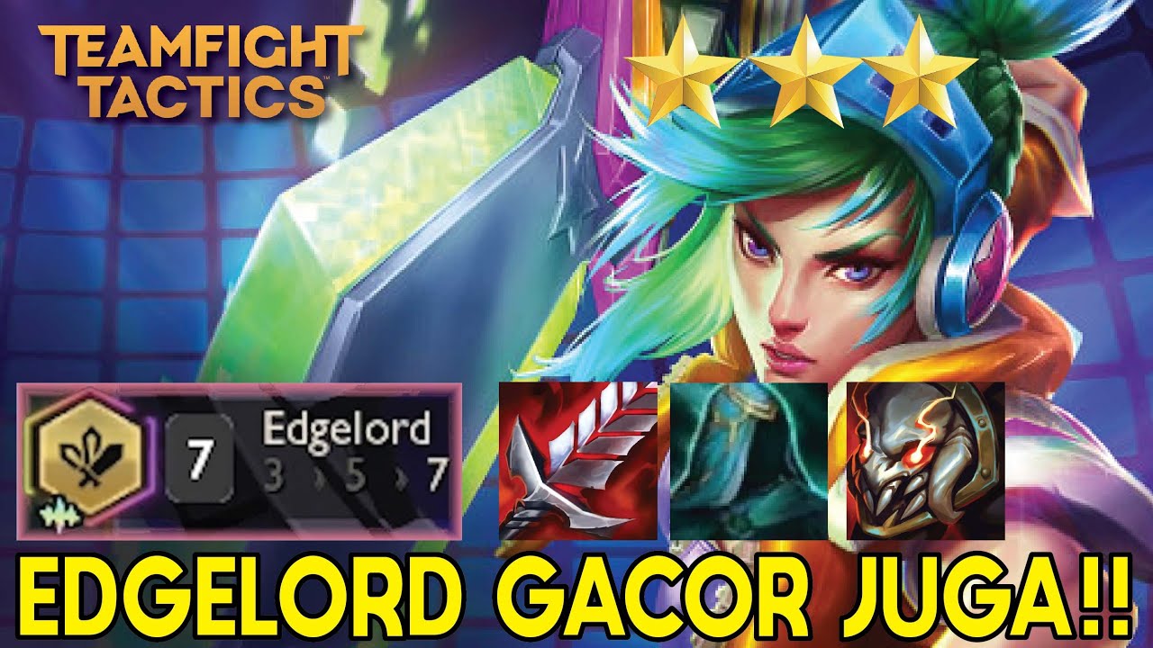 Comeback with 7 Edgelord- Teamfight Tactics - YouTube