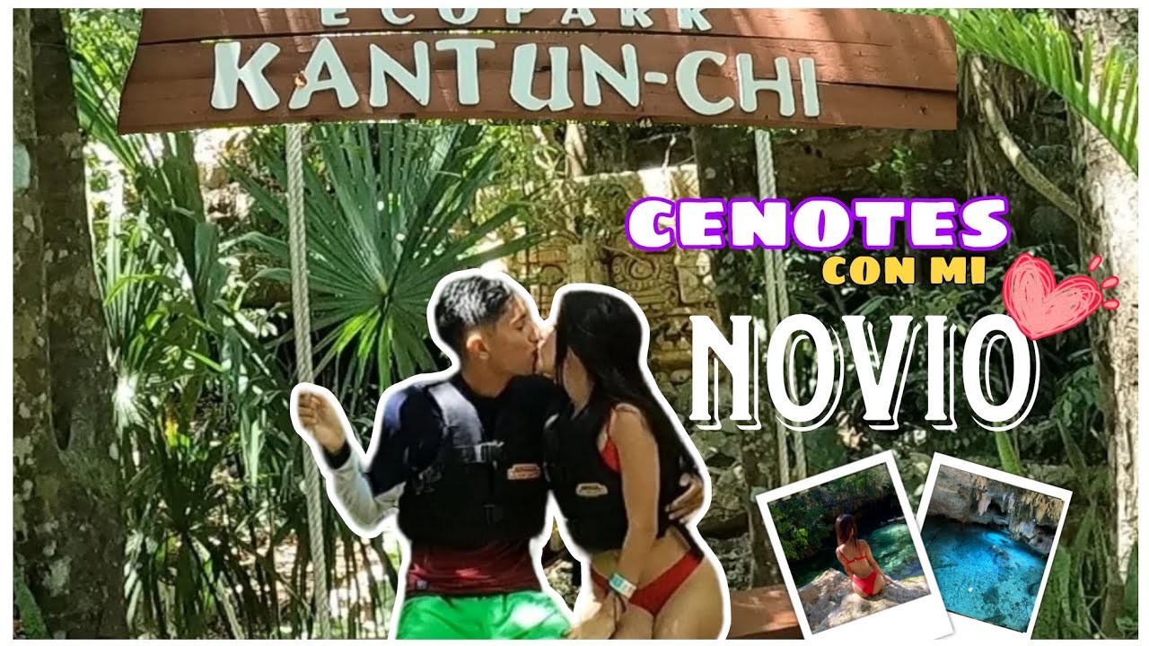 Fuimos a kantun-chi con mi novio Chacho rivera ️ en playa del Carmen 🌴 ...