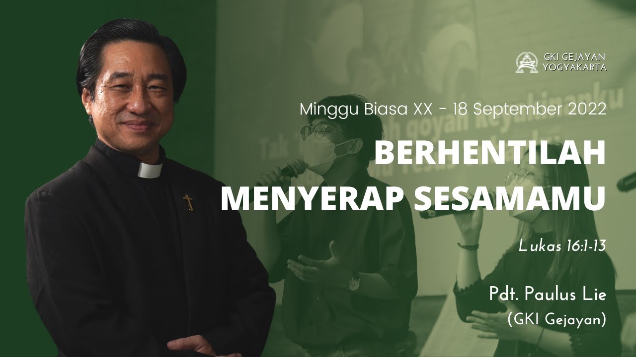KEBAKTIAN UMUM GKI Gejayan | Minggu, 18 September 2022 - Pkl 18.30 ...