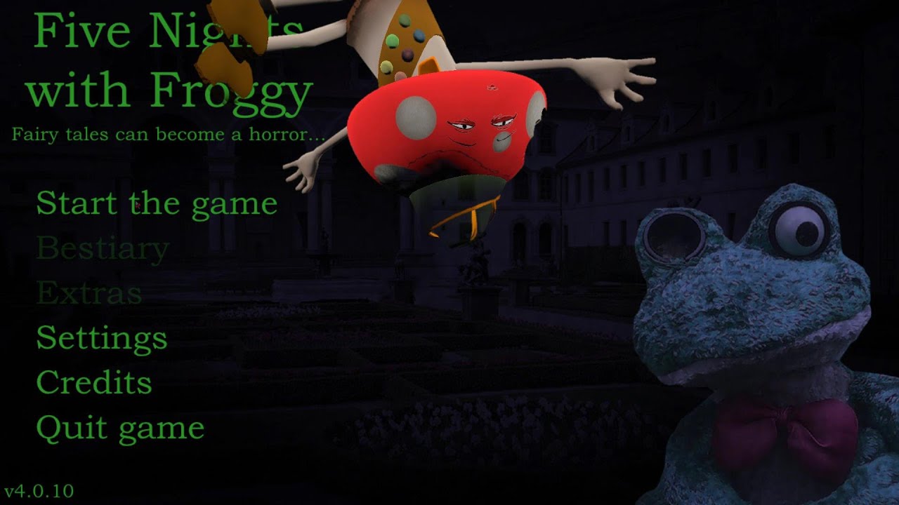 Shroomy plays FNAF Fan games: Five Nights with Froggy - YouTube