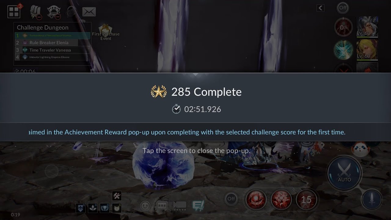 Challenge Dungeon Dimension Lord Saleos ★ 285 - Seven Knights 2 Global ...