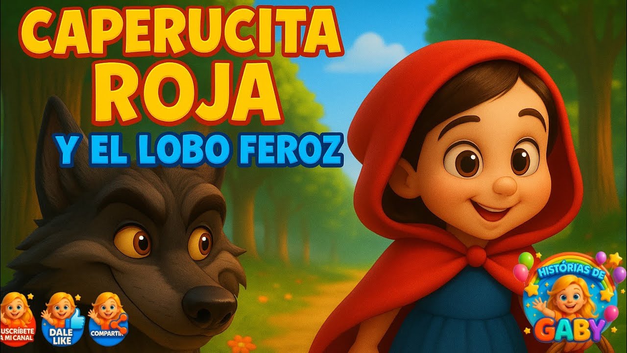 Caperucita Roja | Caperucita Roja y el Lobo Feroz 🐺 | Cuento Infantil y ...