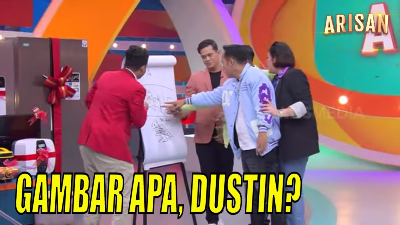 Mari Menggambar Bareng Dustin, Bikin Mikir dan Ngakak! | ARISAN (19/09 ...