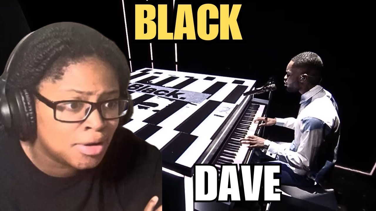 First Time Reaction | Dave- Black (Live at BRITs 2020) #dave # ...