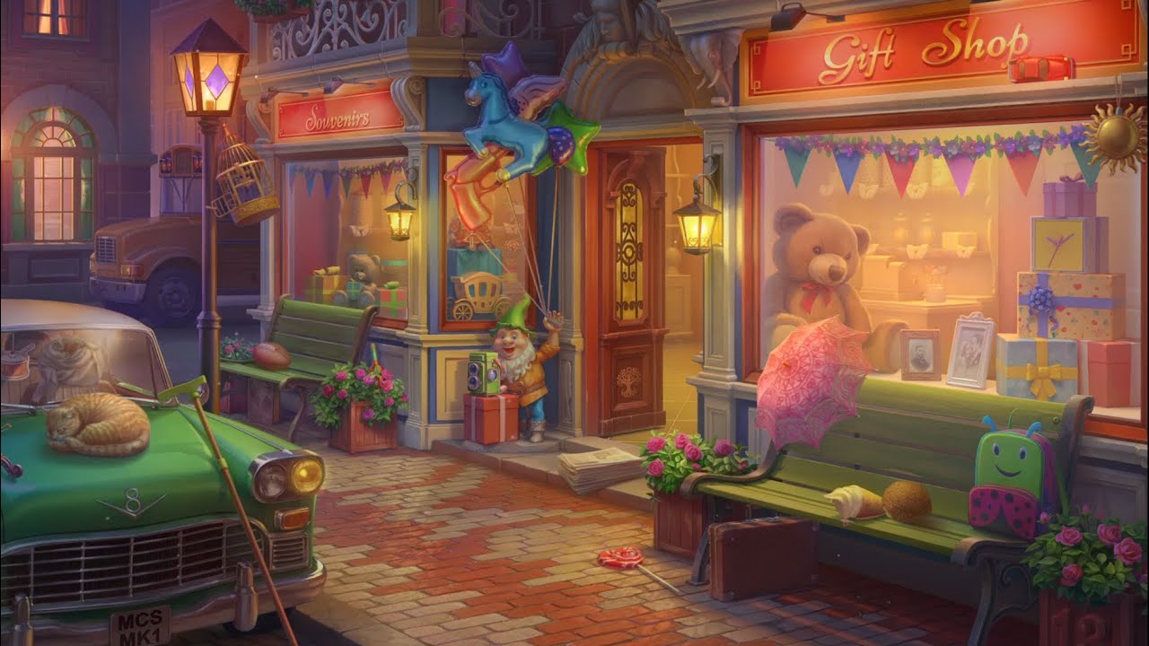 Playrix Manor Matters-Night Street Gameplay - YouTube