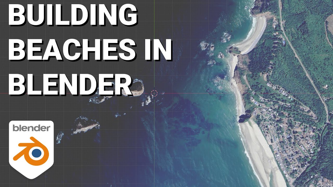 Building Beaches in Blender - Monday Stream - YouTube