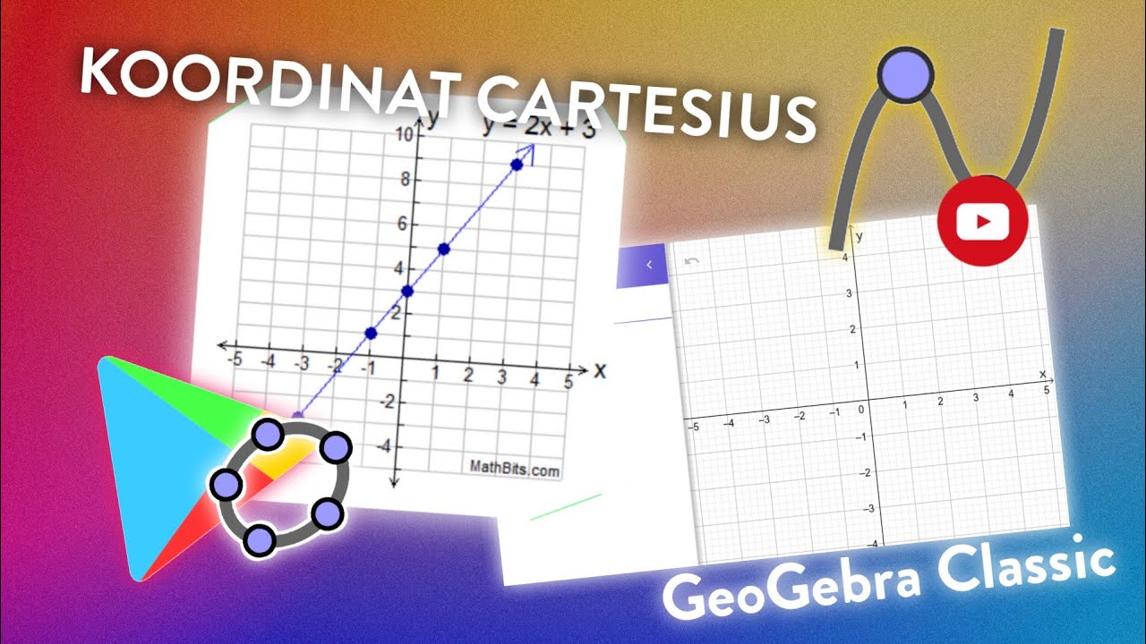 KOORDINAT CARTESIUS | Tutorial dan praktek menggunakan aplikasi ...