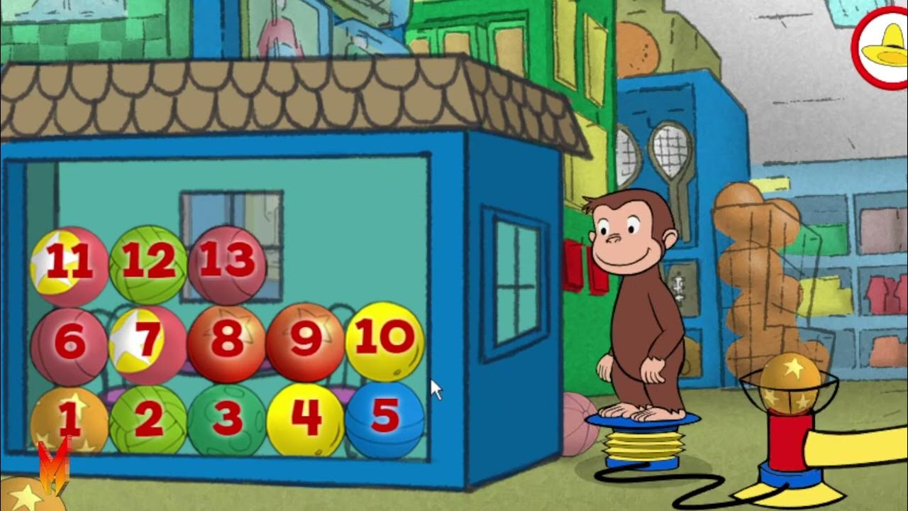 Curious George Games and Stories Episodes 6 "Monkey Jump" - YouTube
