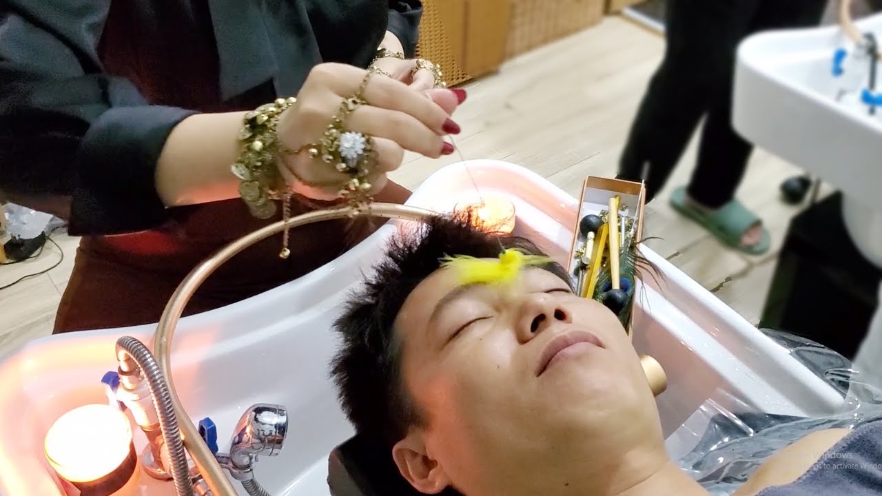 Nourishing shampoo therapy helps to relax the mind for a new week full ...