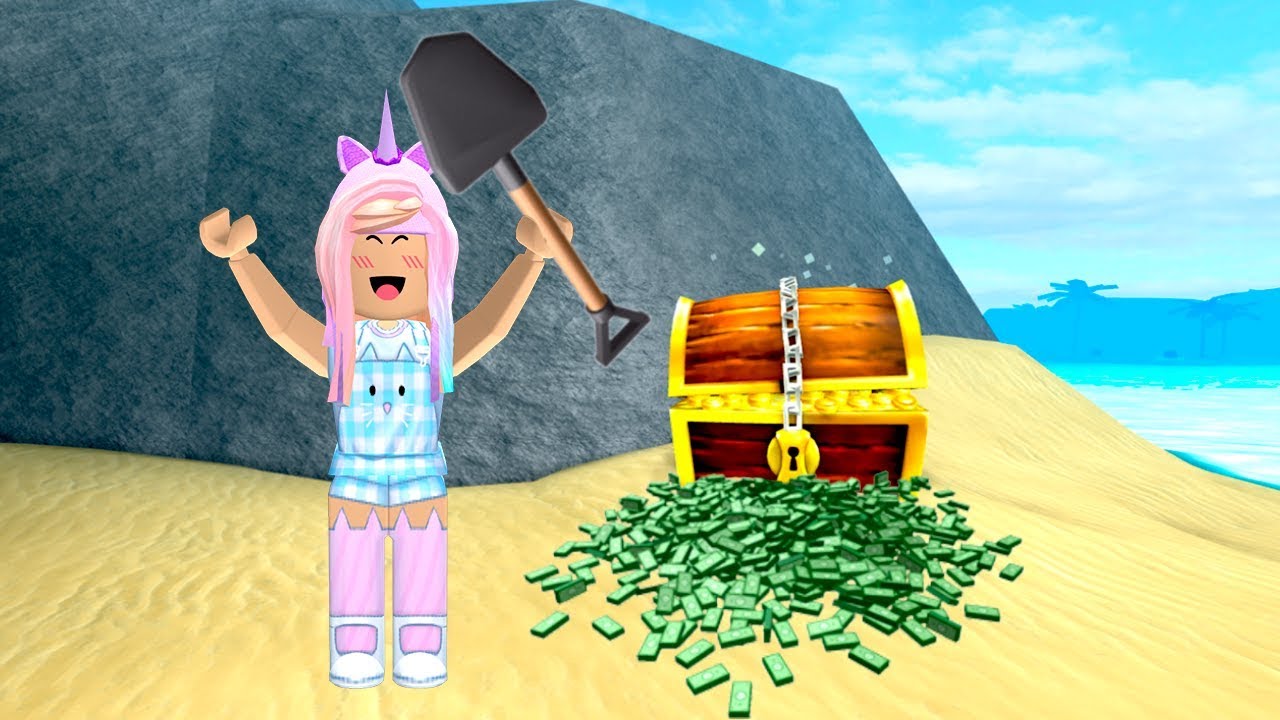I Found Hidden Treasure On Roblox - YouTube