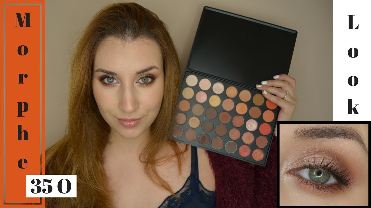 Tutorial Morphe 35O + Sorteo | 35O Palette Warm Smokey Eye - YouTube