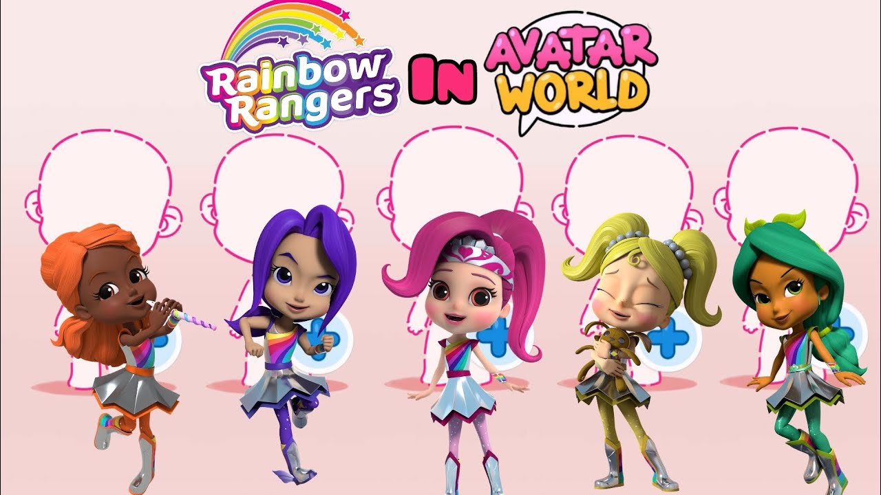 How To Make Rainbow Rangers 🌈😻 in Avatar World!!! #avatarworld # ...