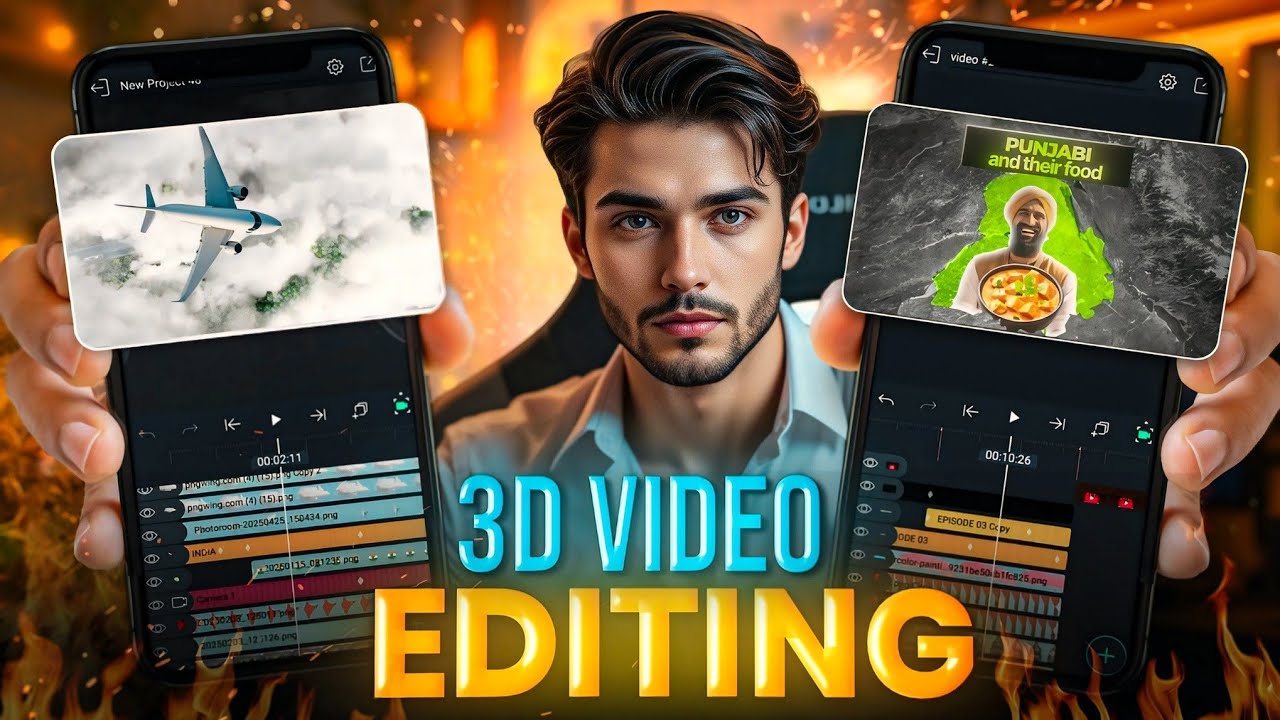 Alight Motion 3D Video Editing Breakdown 🔥| How To Edit 3D Documentary ...